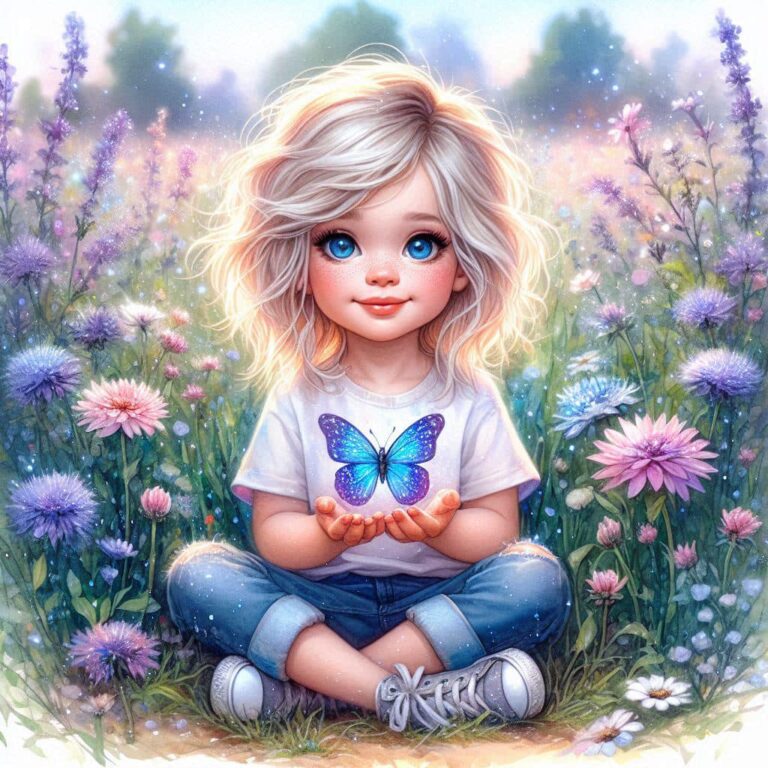 Dall-E Prompt: Beautiful Hyper Realistic Girl Field - Sweet Prompt