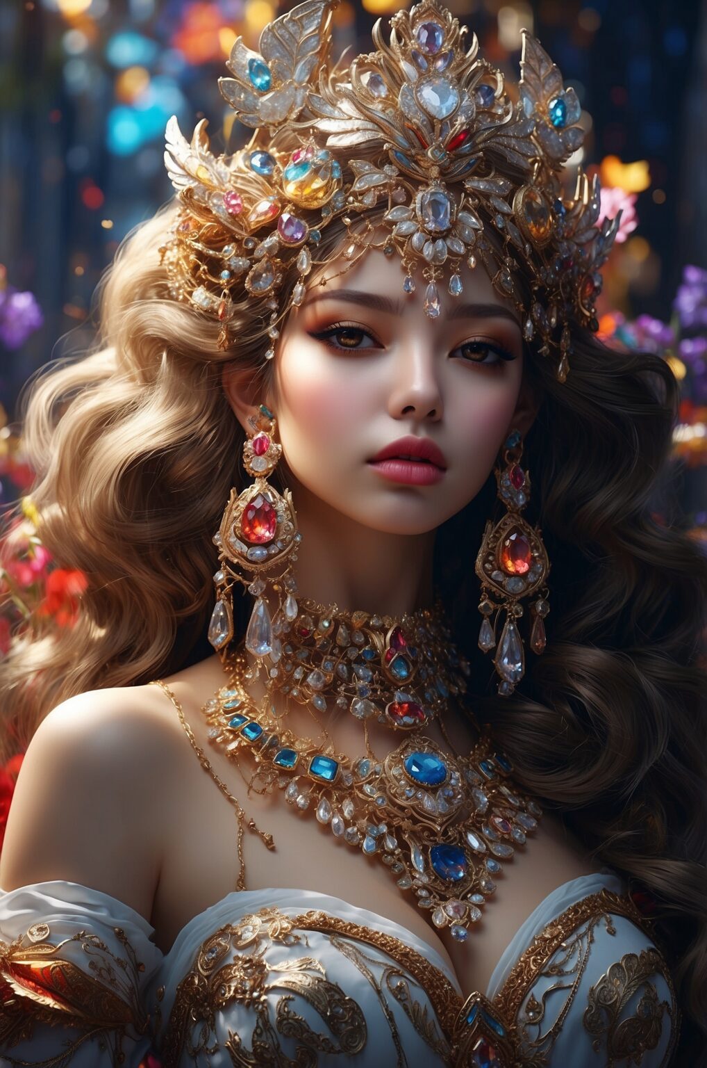 Stable Diffusion Prompt: Vibrant Mineral Mining Scene with Bright Sky - Sweet Prompt